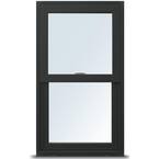 Andersen 35-1/2 in. x 47-1/2 in. 100 Series Black Single-Hung Composite ...