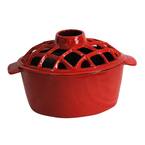 UNITED STATES STOVE COMPANY 1 Qt. Red Lattice Steamer for Stoves and ...