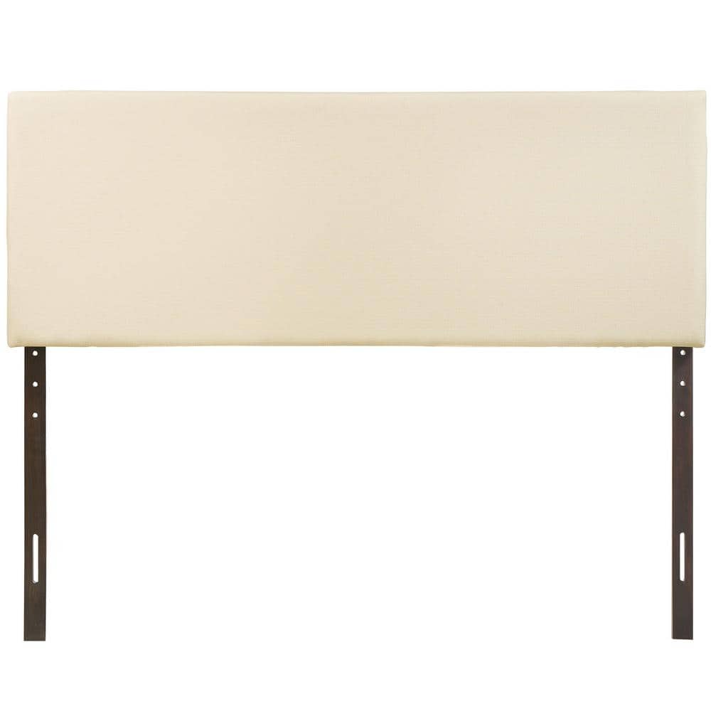MODWAY Region Ivory Queen Upholstered Headboard MOD-5211-IVO - The Home ...