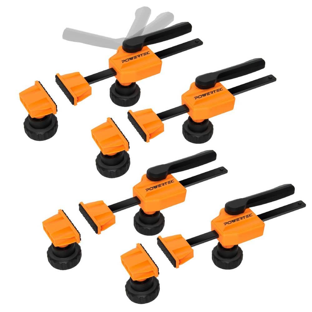 ‎POWERTEC Bench Dog Clamps for 3/4 in. Dog Holes, Heavy Duty Workbench ...