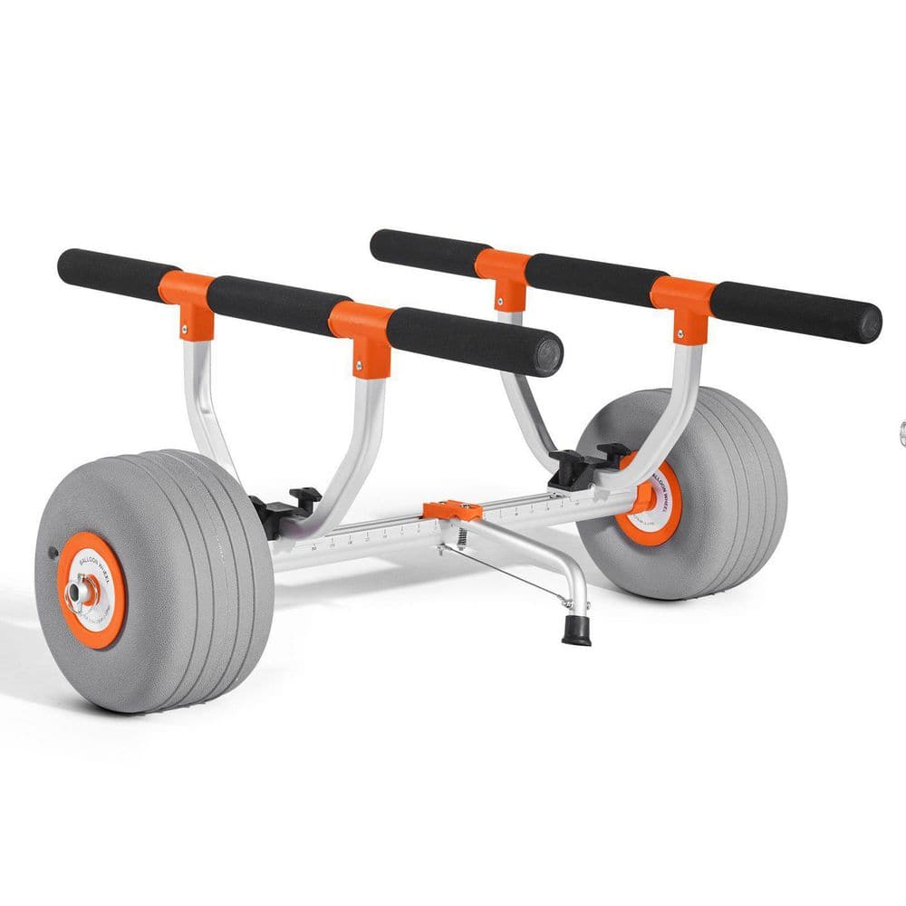 Siavonce 350 lbs. Kayak Cart, Kayak Trolley with 12 in. Inflatable PU ...