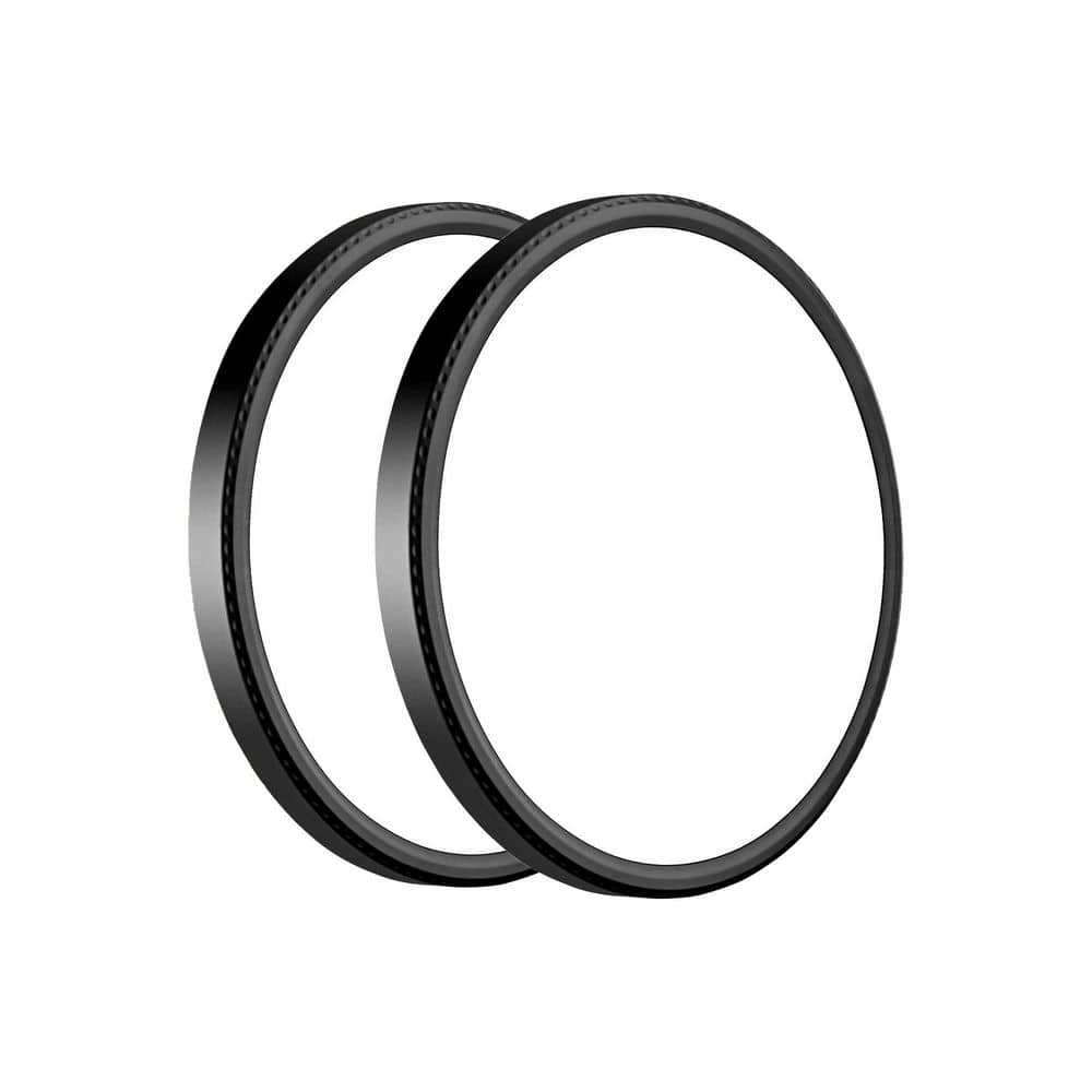 BIBIVIS 2 Pack 12 in. White Dimmable LED Flush Mount Ceiling Light ...