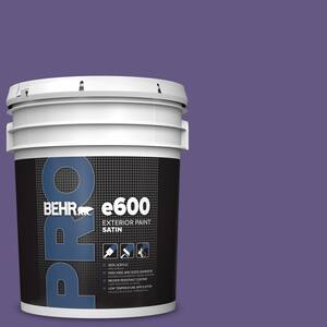 BEHR PRO 5 gal. #640B-7 Berry Jam Low Luster Exterior Paint PR62305 ...