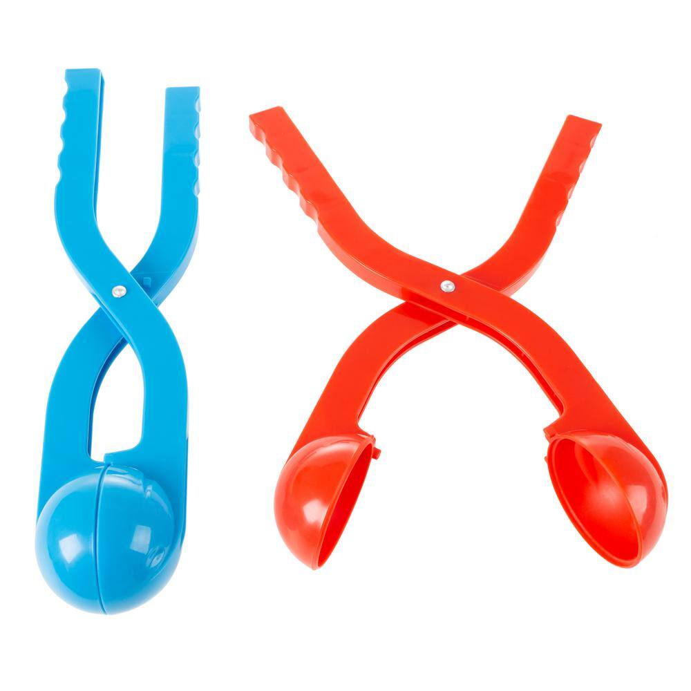 Hey! Play! Set of 2 Snowball Makers, Red and Blue HC-6000 - The Home Depot