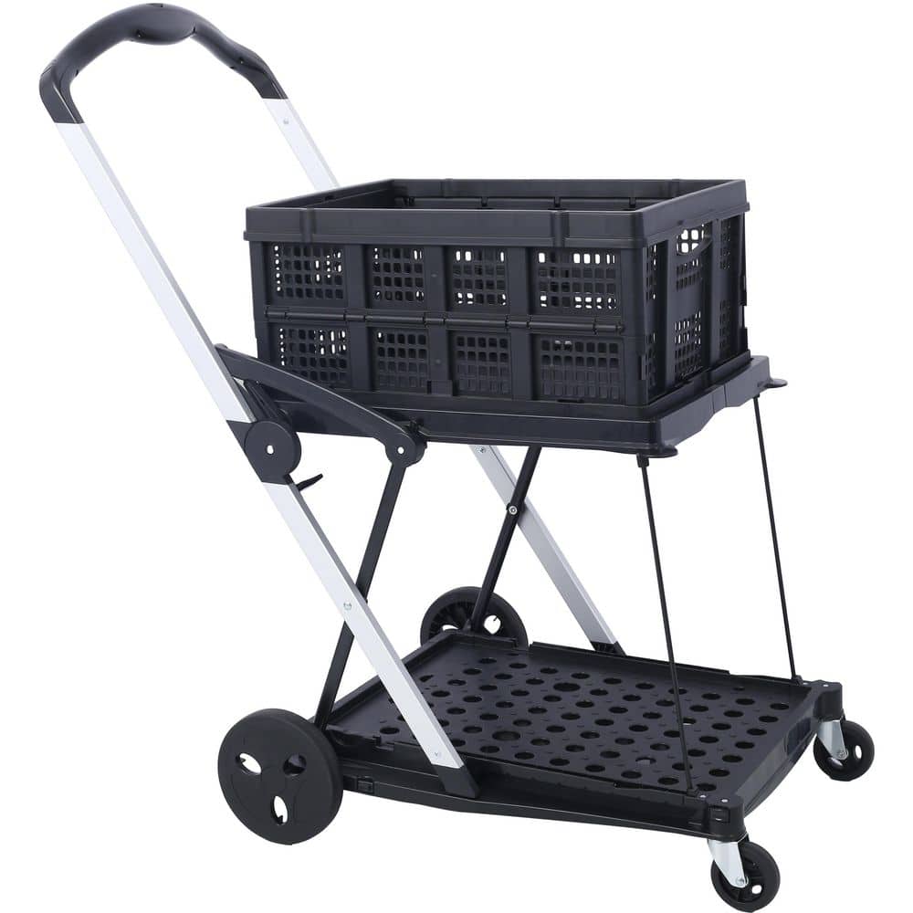 Otryad Collapsible Utility Cart Multi Use Functional Collapsible ...
