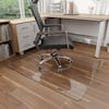WILLOTED 36 in. x 46 in. Clear Rectangle Glass Chair Mat Floor Mat ...