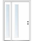 MMI Door Viola 36 in. x 80 in. Left-Hand Inswing 1-Lite Frosted Glass ...