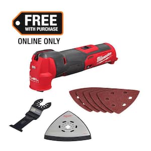 Milwaukee M12 FUEL 12V Lithium-Ion Cordless Oscillating Multi-Tool Kit ...