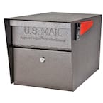 Mail Boss Mail Manager Locking Post-Mount Mailbox with High Security ...