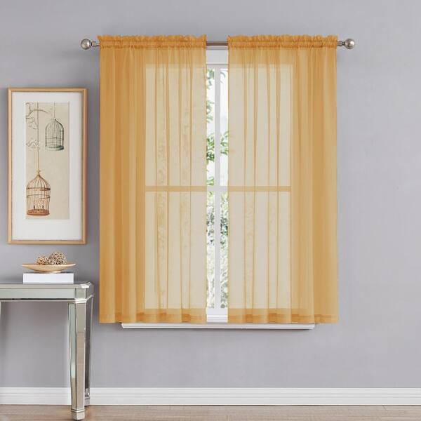 Reviews for Window Elements Diamond Sheer Extra Wide 56 in. x 63 in ...