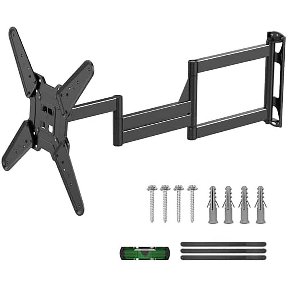YICHUHAOXI Retractable Full Motion Wall Mount for 32 in. - 65 in. TVs ...