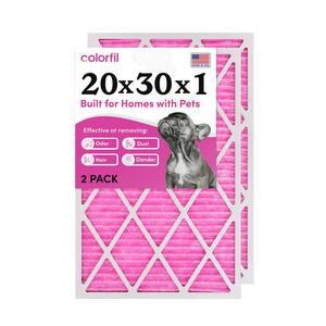 COLORFIL 16 in. x 25 in. x 1 in. Odor Removal and Color Changing ...