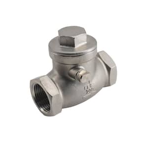 Guardian 3/8 in. 316 Stainless Steel Thread 200 PSI 2PC Vertical Check ...