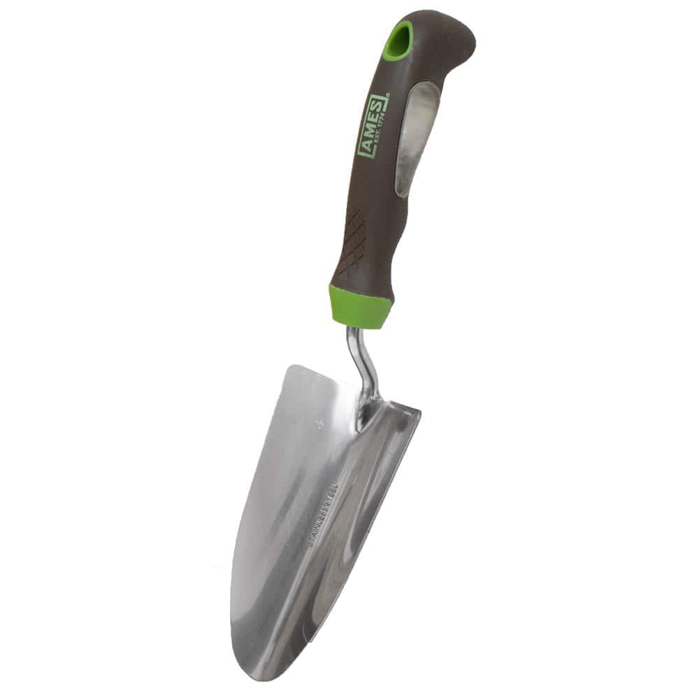 Ames 5.3 in. Ergo Gel Grip Garden Trowel 2445000 - The Home Depot