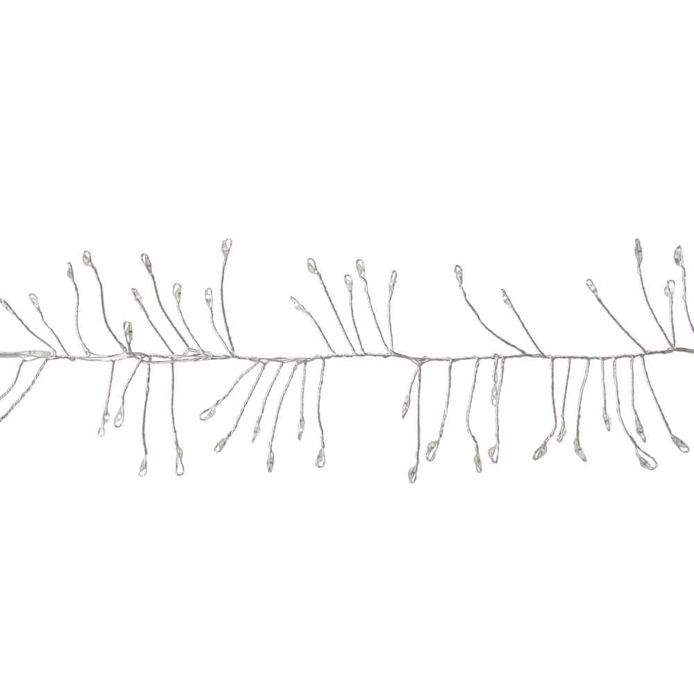 Indoor/Outdoor 6 ft. Plug-in Micro Bulb LED Firecracker String Lights ...