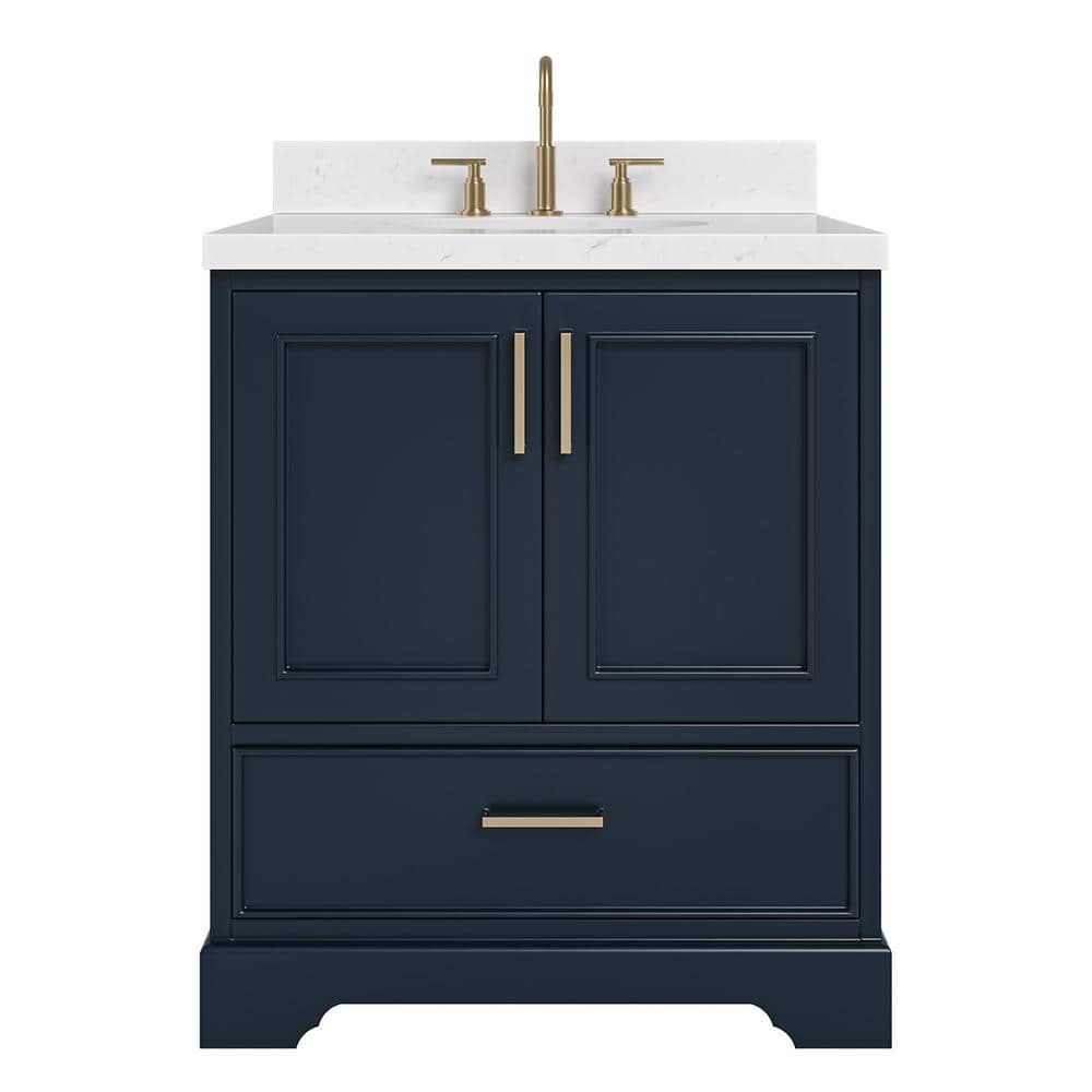 ARIEL Stafford 30 in. W x 22 in. D x 36 in. H Single Freestanding Bath ...