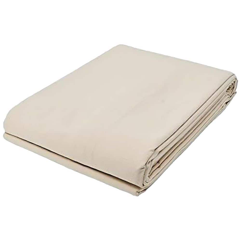 Painters Canvas 10 oz. Natural Heavy Duty 5 ft. x 15 ft. Duck Cotton ...