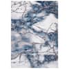 SAFAVIEH Craft Gray/Blue 9 ft. x 12 ft. Distressed Abstract Area Rug ...