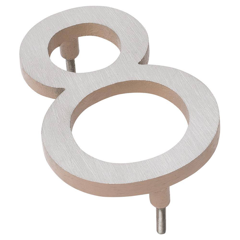 Montague Metal Products 4 in. Satin Nickel/Taupe 2 Tone Aluminum ...