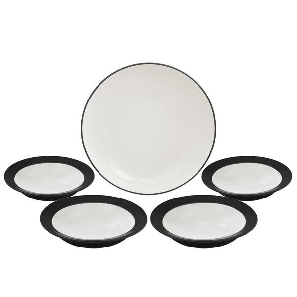 Reviews for Noritake Colorwave Graphite 89.5 fl. oz. 5-Piece (Black ...