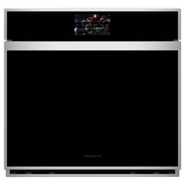 Monogram Minimalist Collection 30 in. Single Electric Wall Oven with ...