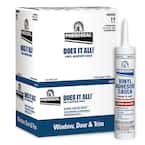 Phenoseal Does It All 10 oz. White Exterior/Interior Vinyl Adhesive ...