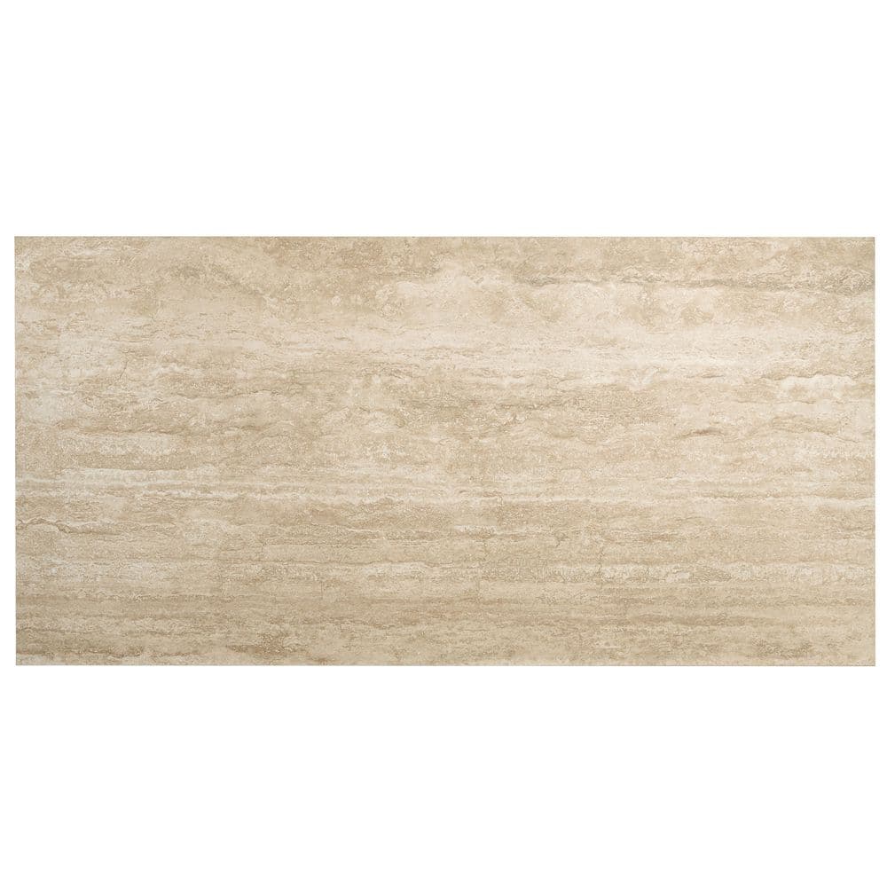 Apollo Tile Terrain 24 in. x 48 in. Matte Warm Beige Porcelain Plain ...