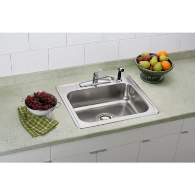 Stainless Steel - Single Bowl - Drop-in Kitchen Sinks - Kitchen Sinks ...