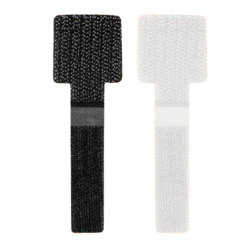 Yichuhaoxi 48-Piece Desk Cable Management Wire Organizers for Cords Self Adhesive Hook and Loop ...