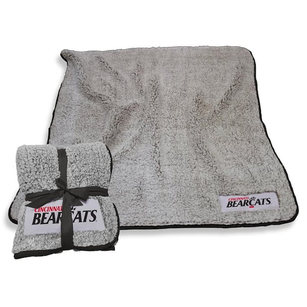 logobrands Cincinnati Oatmeal Frosty Fleece Throw 121-25F-1 - The Home Depot