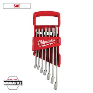 Milwaukee SAE Combination Wrench Set with PACKOUT Compact Organizer (15 ...