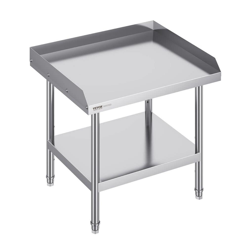 VEVOR Kitchen Prep Table Equipment Stand Grill Table 24 x 28 x 26 in ...