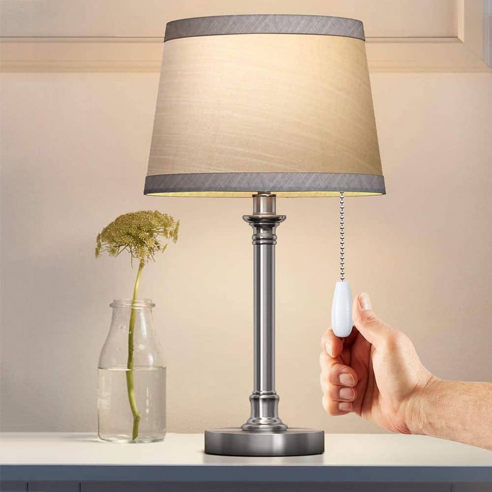 phyfalip Decorative Ceiling Fan Extension 12 in. White Wooden Pull ...