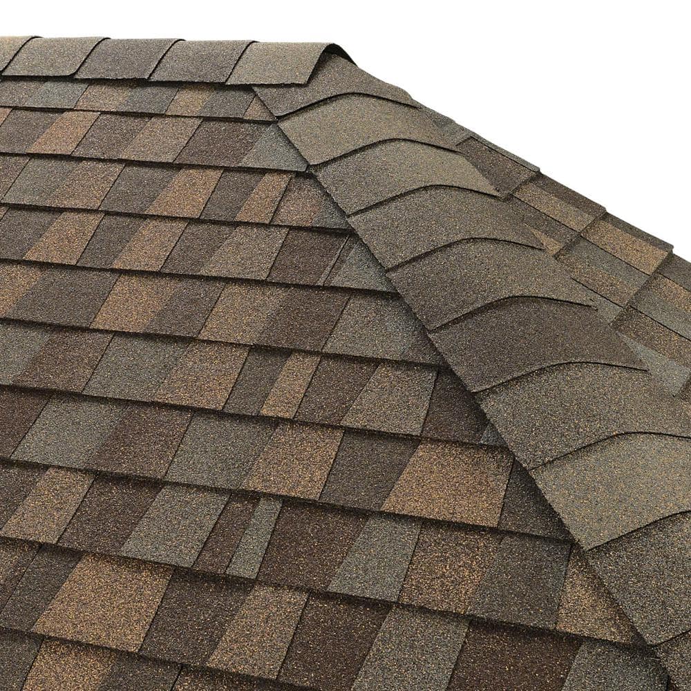 GAF Seal-A-Ridge Cedar Falls Hip and Ridge Cap Roofing Shingles (25 ...
