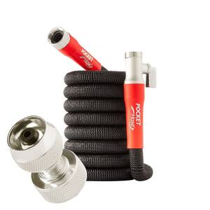 GardenJoy Expandable Garden Hose 3/4 in. x 50 ft. with 7 Function Spray ...
