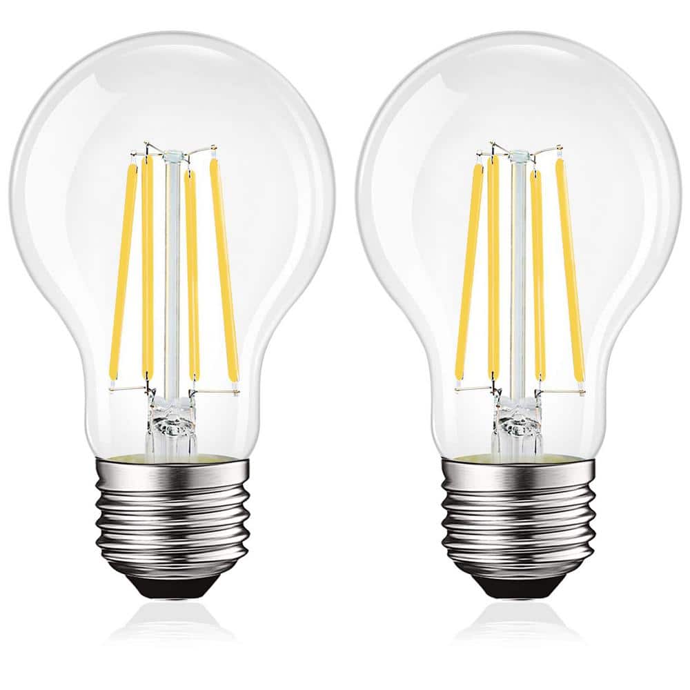 LUXRITE 100-Watt Equivalent A19 1600 Lumens Dimmable E26 Edison LED ...