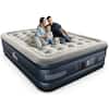 Angel Sar 18 in. Queen Air Mattresses, Upgraded 4-Chamber Inflatable ...