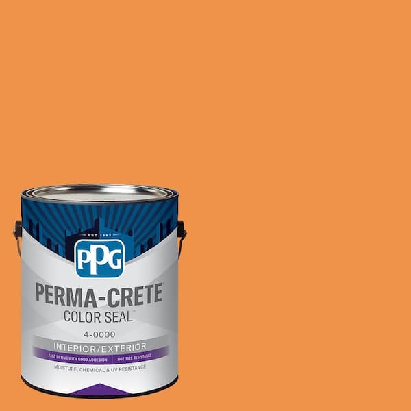 Reviews for Perma-Crete Color Seal 1 gal. PPG1197-7 Carmelized Orange ...