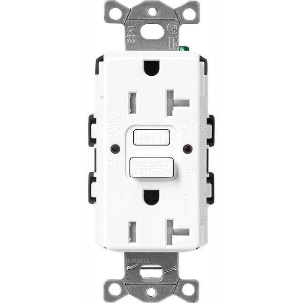 Lutron Claro 15-Amp Tamper Resistant Duplex Receptacle, Brilliant White ...
