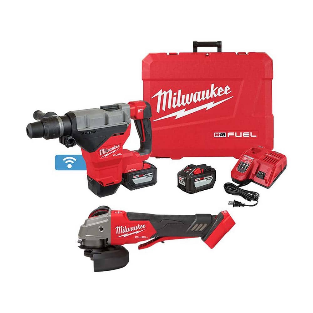 Milwaukee M18 FUEL ONE-KEY 18V Lith-Ion Brushless Cordless 1-3/4 in ...