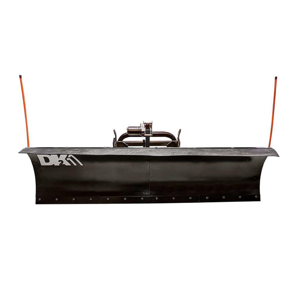 DK2 82 in. x 19 in. Heavy-Duty Universal Mount T-Frame Snow Plow Kit ...