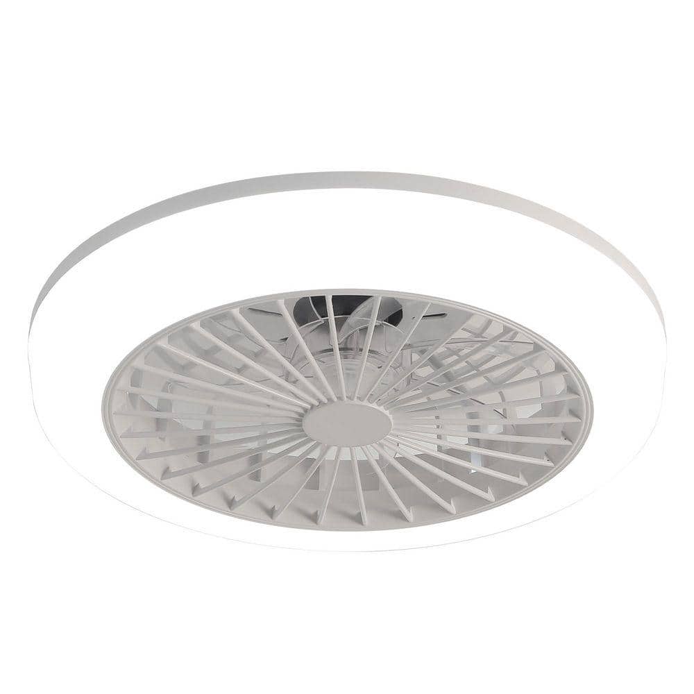 INNOBULE 18 in. Indoor Enclosed Ceiling Fan with Light and Remote ...