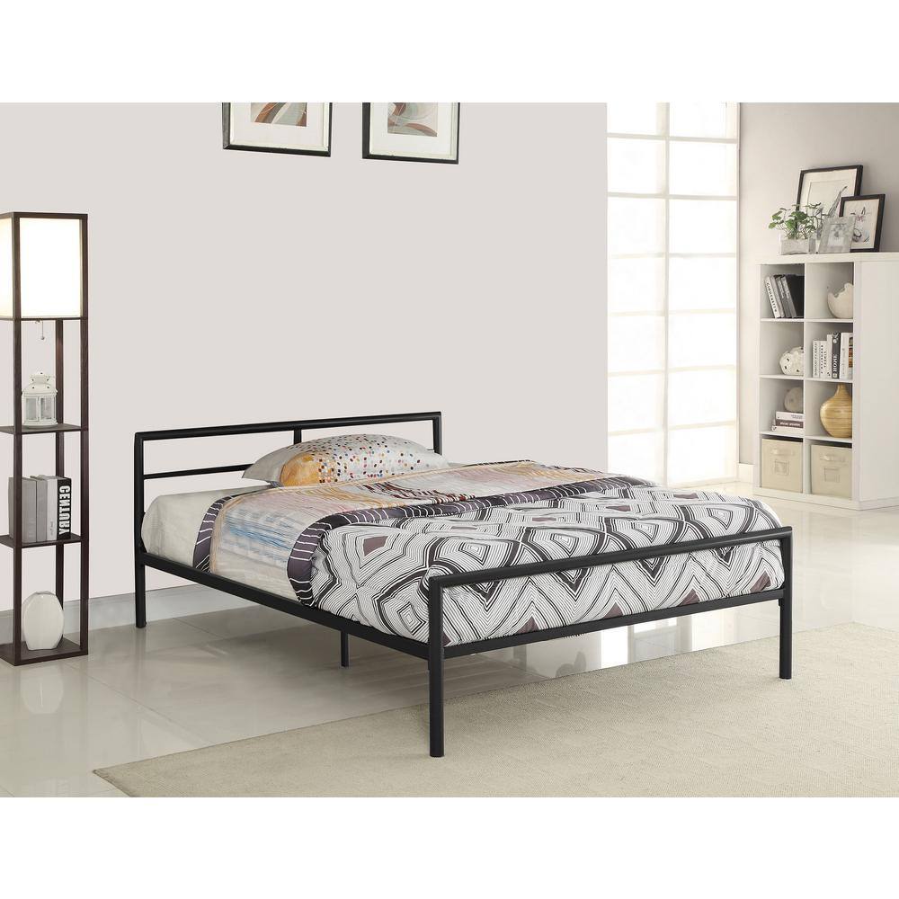Coaster Fisher Gunmetal Full Metal Bed 300279F - The Home Depot