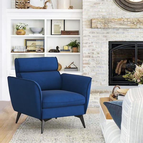 Blue Accent Chair For Living Room | Baci Living Room