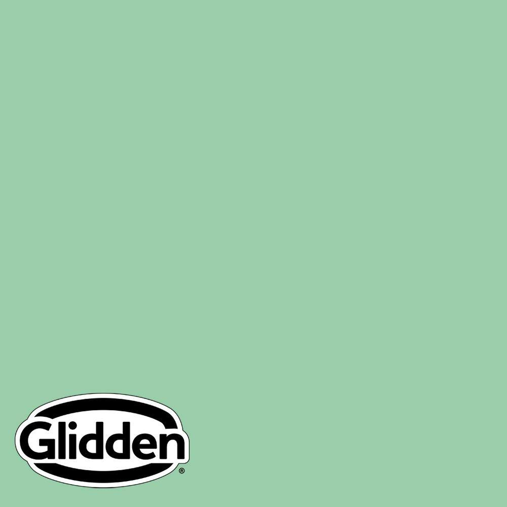 Glidden Premium 1 gal. PPG1226-4 Heath Green Semi-Gloss Exterior Latex ...