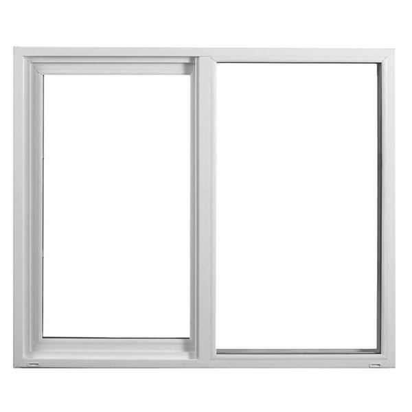 Ply Gem 47.5 in. x 35.5 in. Classic Series White Vinyl Left-Hand ...