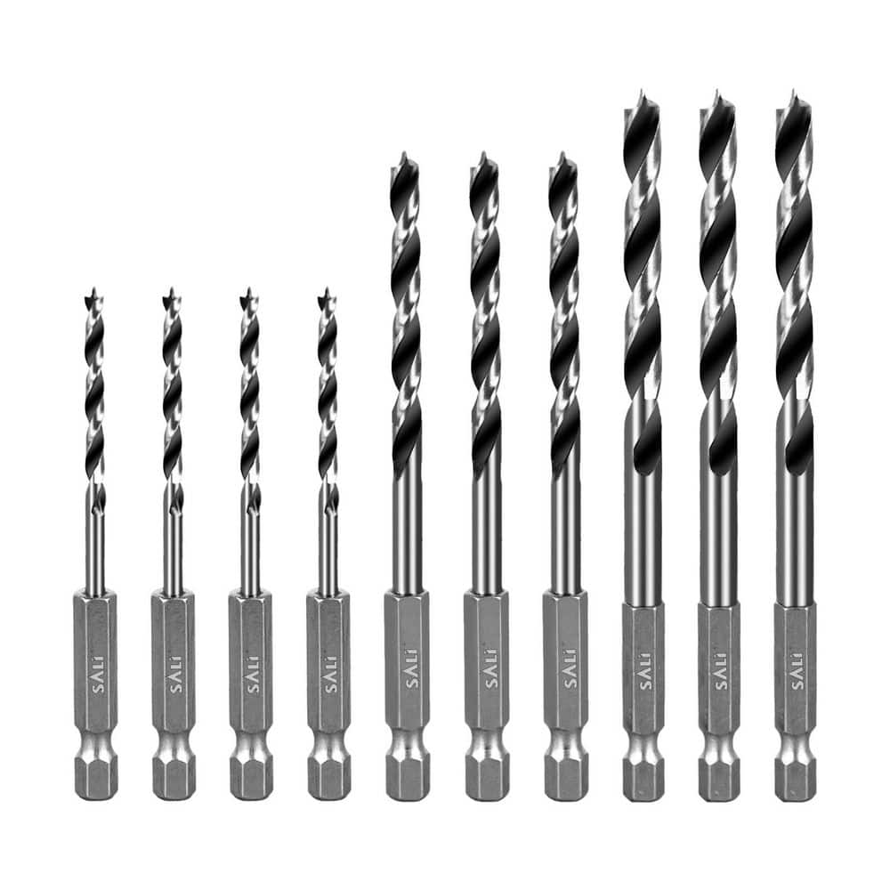 MYWISH Carbon Steel Brad Pilot Point Set (10-Piece) SF-BPB0040 - The ...