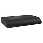 GE 30 in. Non-Vented Range Hood in Black-JN327HBB - The Home Depot
