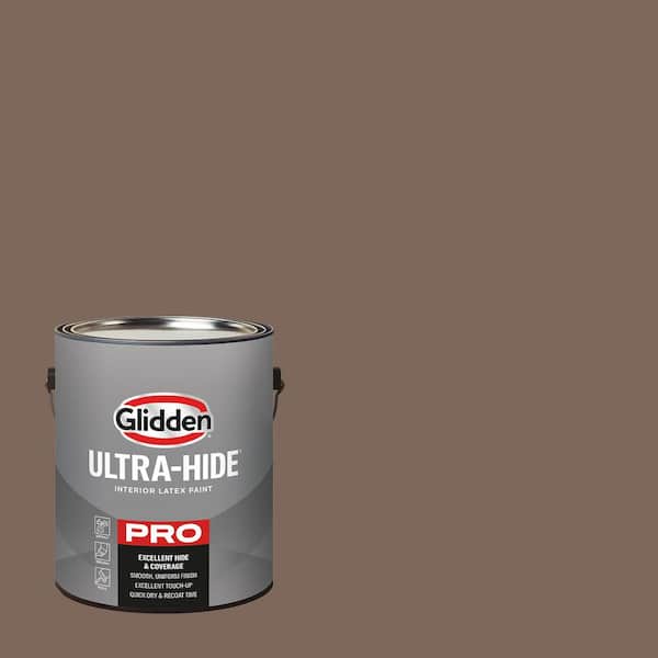 Glidden Ultra-Hide 1 gal. PPG1076-6 Warrior Satin Interior Paint ...