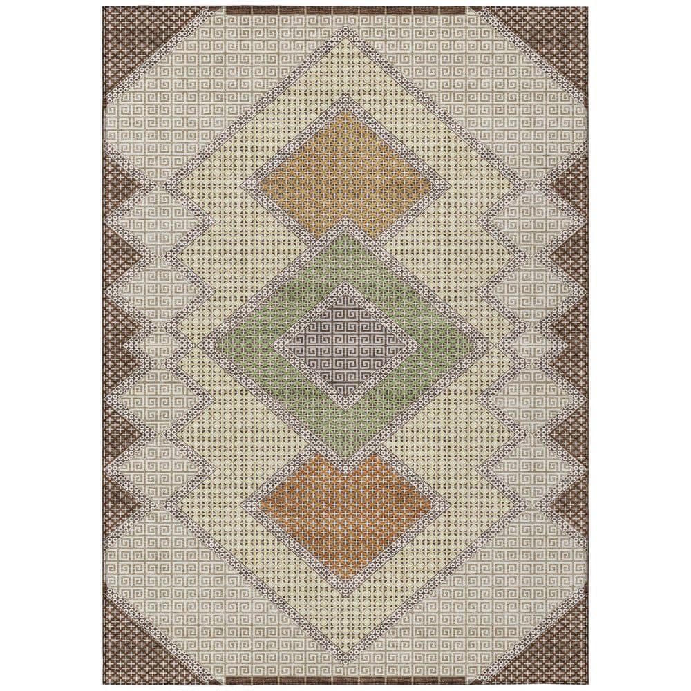 Addison Rugs Chantille Machine Washable Indoor/Outdoor Abstract ACN2111 ...